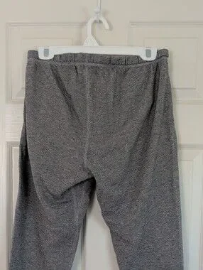 Roots | Bottoms | Womens Roots Capris Gray Sweatpants With Blue Logo ...